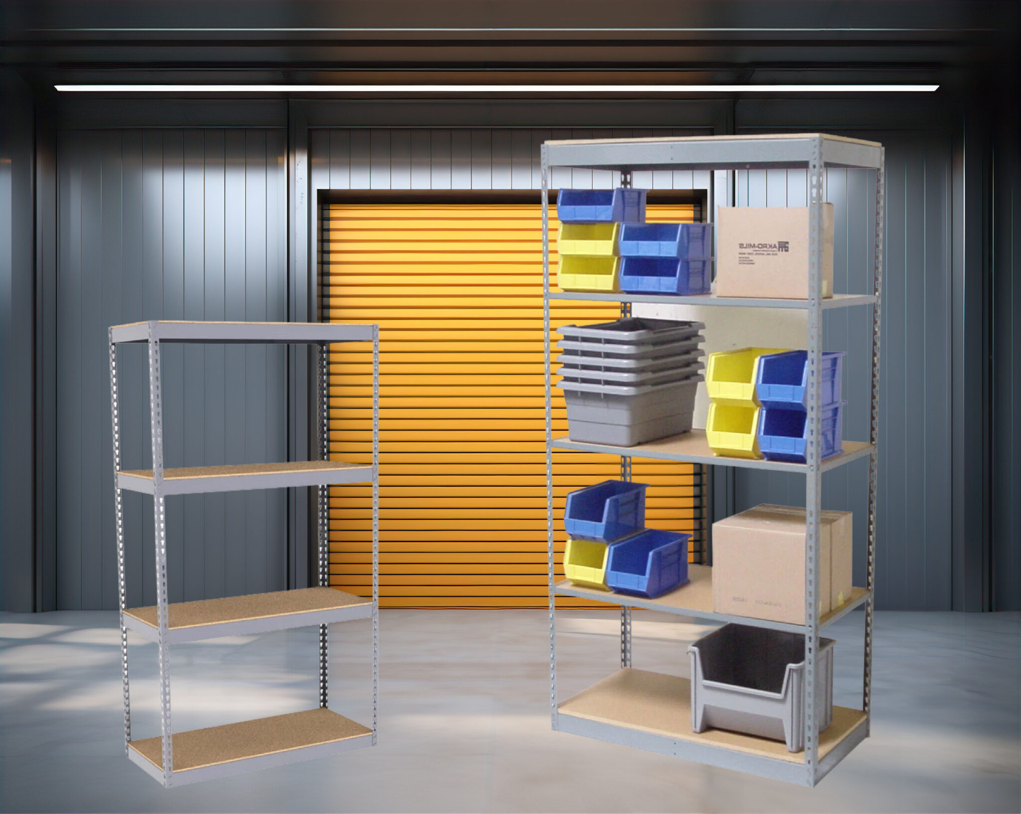 Types of Boltless Shelving Available from All American Rack Company – A ...
