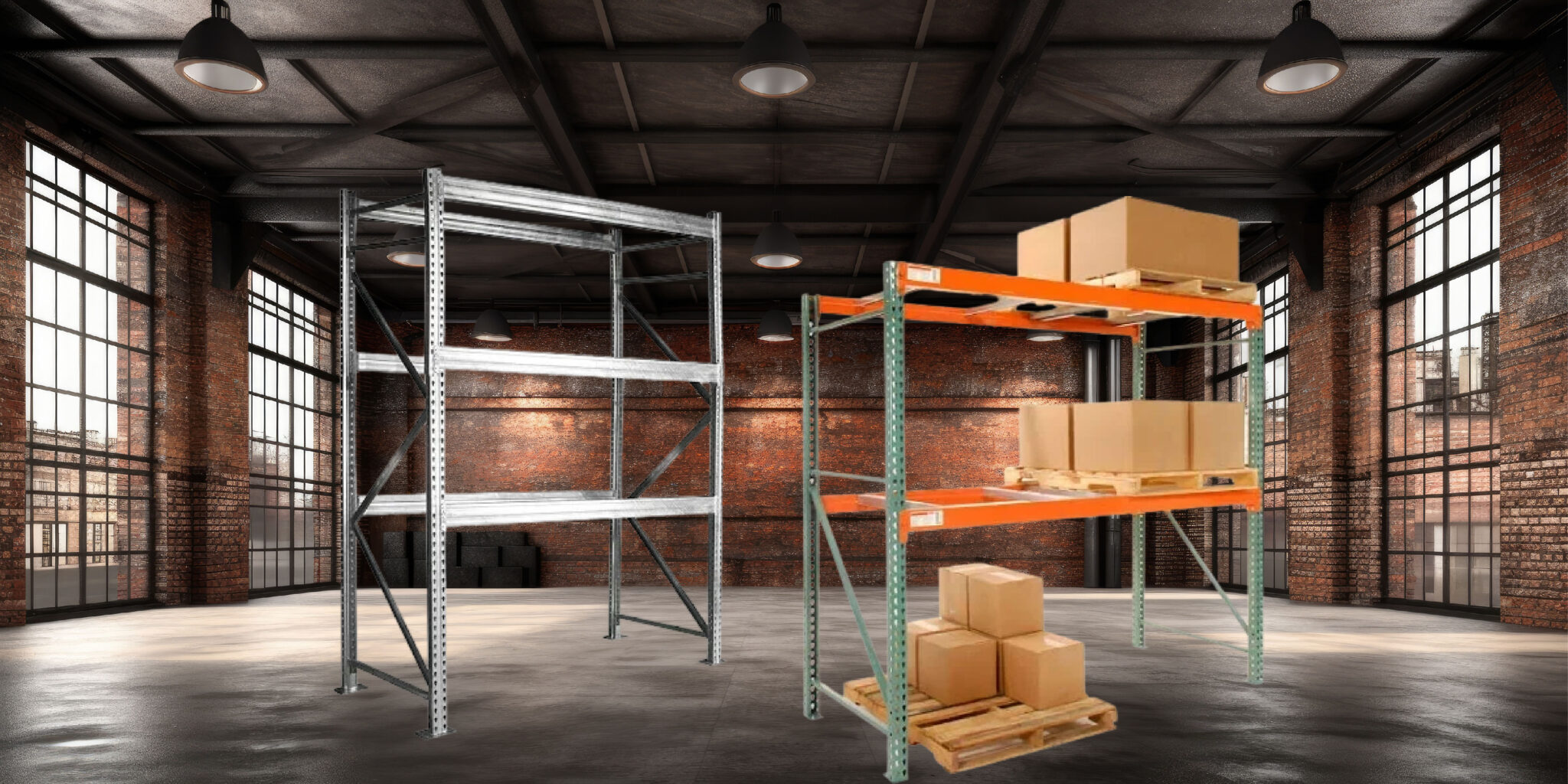 Pallet Rack Upright Frames – A&A Boltless Rack and Shelving: